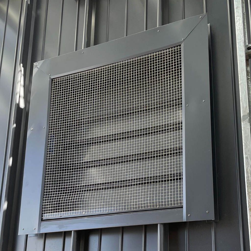 Stainless Steel Louvre Bird Proofing Mesh | SSWM