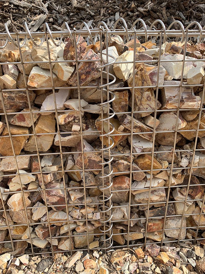 Retaining Walls - Stainless Steel Wire Mesh