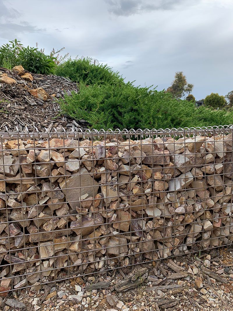 Gabion Retaining Walls - Stainless Steel Wire Mesh